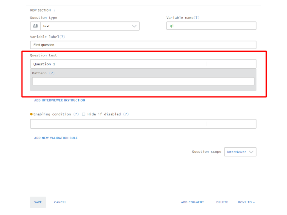 Learning Survey Solutions – question_types